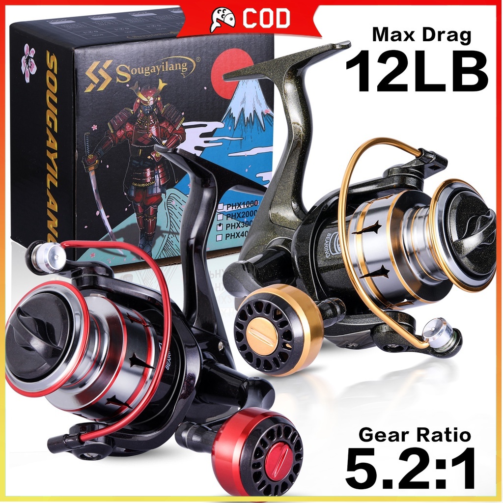 Jual Sougayilang Reel Pancing 5.2: 1 Rasio Gear Reel Pancing 1000-5000 ...