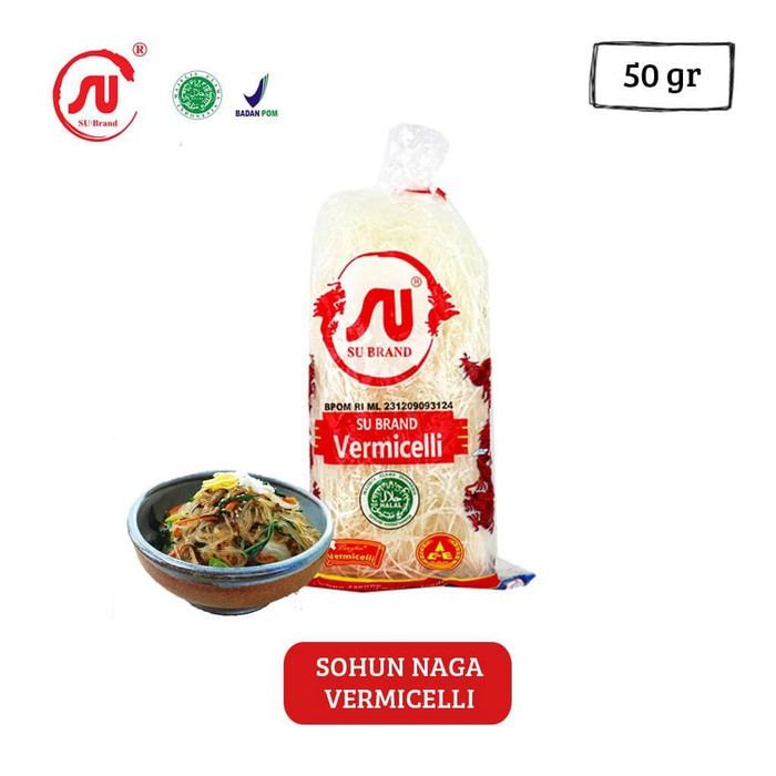 Jual Suun Naga/Soun Naga/Sohun Naga SU BRAND mie suun 50gr mie bihun ...
