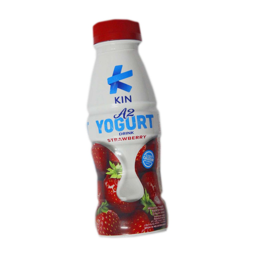 Jual KIN FRESH YOGURT STRAWBERRY 200ML | Shopee Indonesia