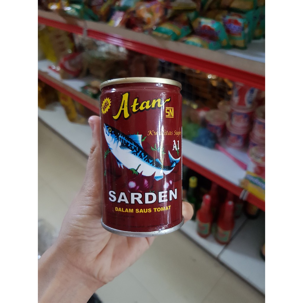 Jual Ikan Blek Kaleng Sarden Atan | Shopee Indonesia