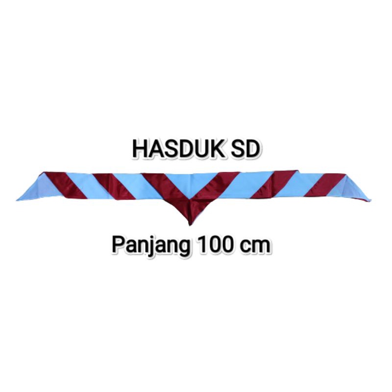 Jual Hasduk Pramuka SD ~per pcs~ / Hasduk panjang 100 cm / Hasduk SD ...