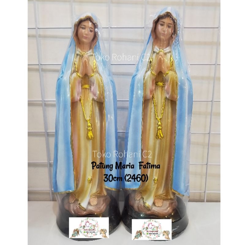Jual Patung Maria Fatima 30cm (2460) - Patung Rohani | Shopee Indonesia
