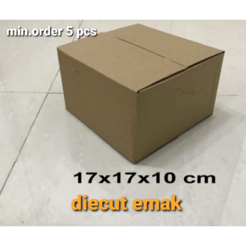 Jual Kardus / box / uk. 17x17x10 cm / karton packing polos baru ST ...