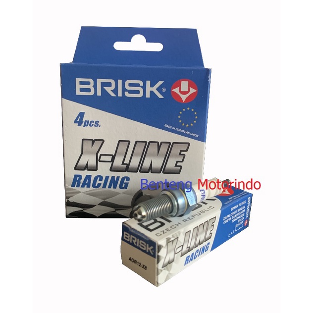 Jual Busi Motor BRISK X-Line - AOR12-X8 - Bebek - Matic - Sport ...