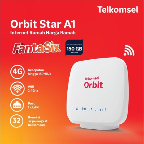 Jual Telkomsel Orbit Star A1 Advan Modem Router Modem Wifi 4G | Shopee ...