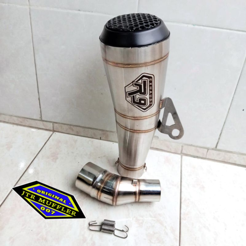 Jual Knalpot R9 gp series Ninja 250 fi karbu ninja RR Mono Z250 R25 ...