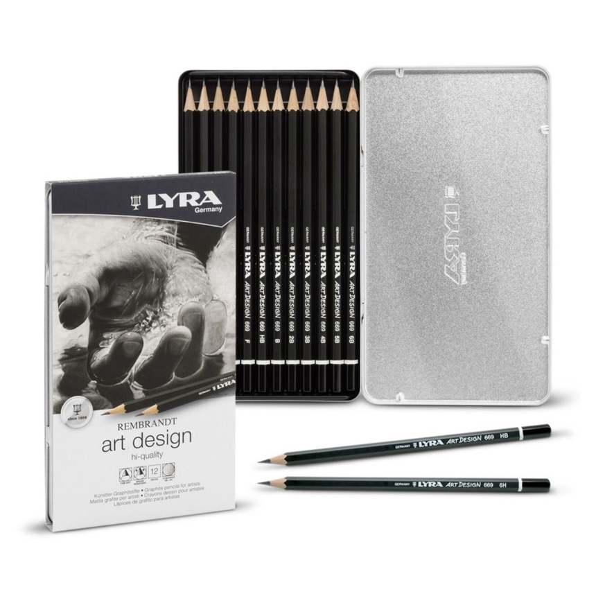 Jual Lyra Drawing Pencil Pensil Gambar Sketsa 12pcs | Shopee Indonesia