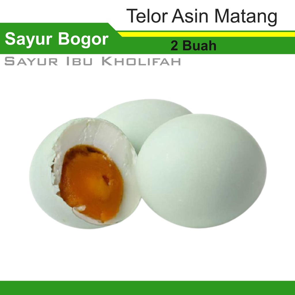 Jual Telur Asin Matang 2 Butir Lauk Pauk Pasar Sayur Online Segar Bogor ...
