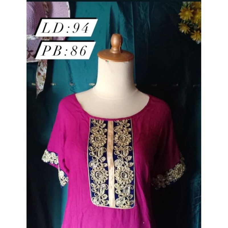 Jual aneka baju India murah barang like new mulus no minus | Shopee ...