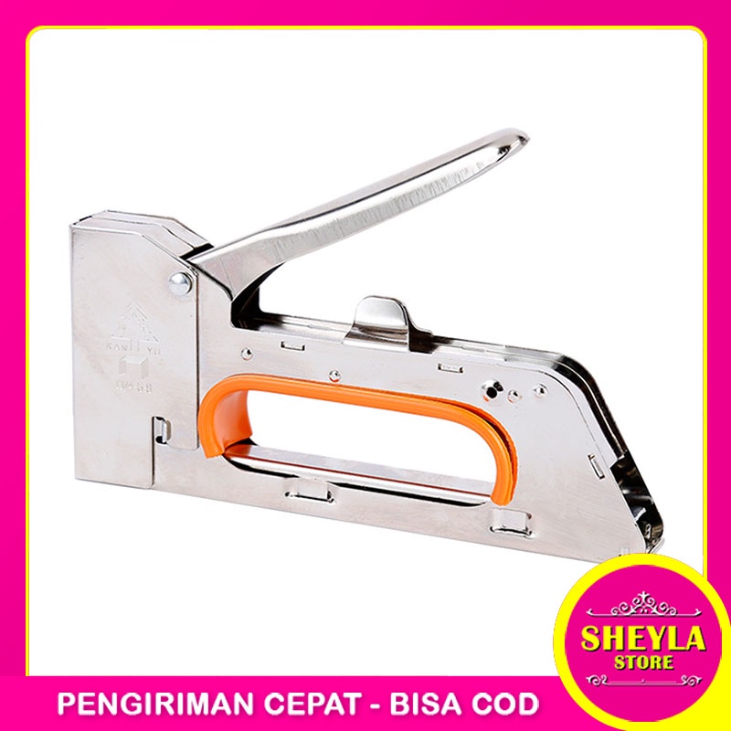 Jual Stapler Tembak / Staples Sofa Staples Jok Kulit Motor / Steples ...