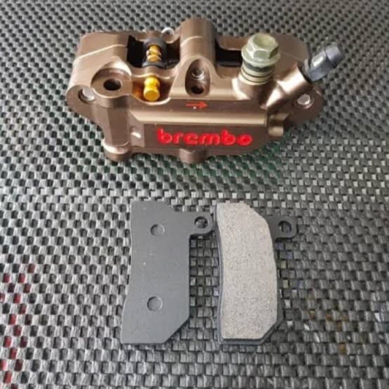 Jual KAMPAS REM MONOBLOCK NISN BREM DISPAD KALIPER 4 PISTON NISN BREM | Shopee Indonesia