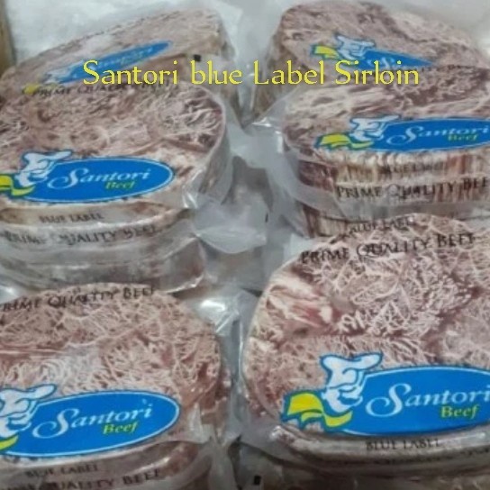 Jual Daging Sapi Santori Blue Label Sirloin 1 kg | Shopee Indonesia