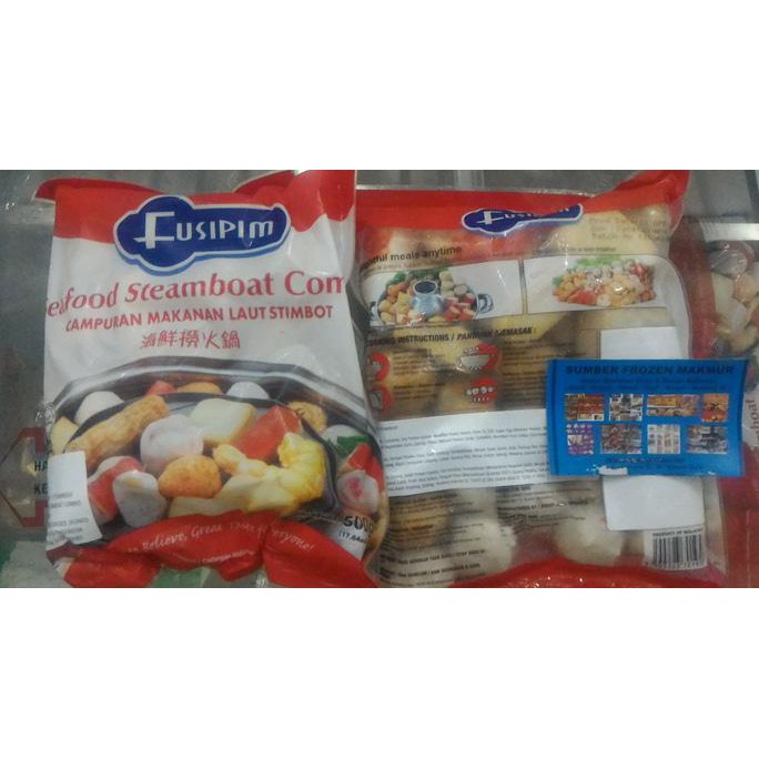 Jual ENAK steamboat combo shabu 500gr fusipim. sumber frozen makmur ...