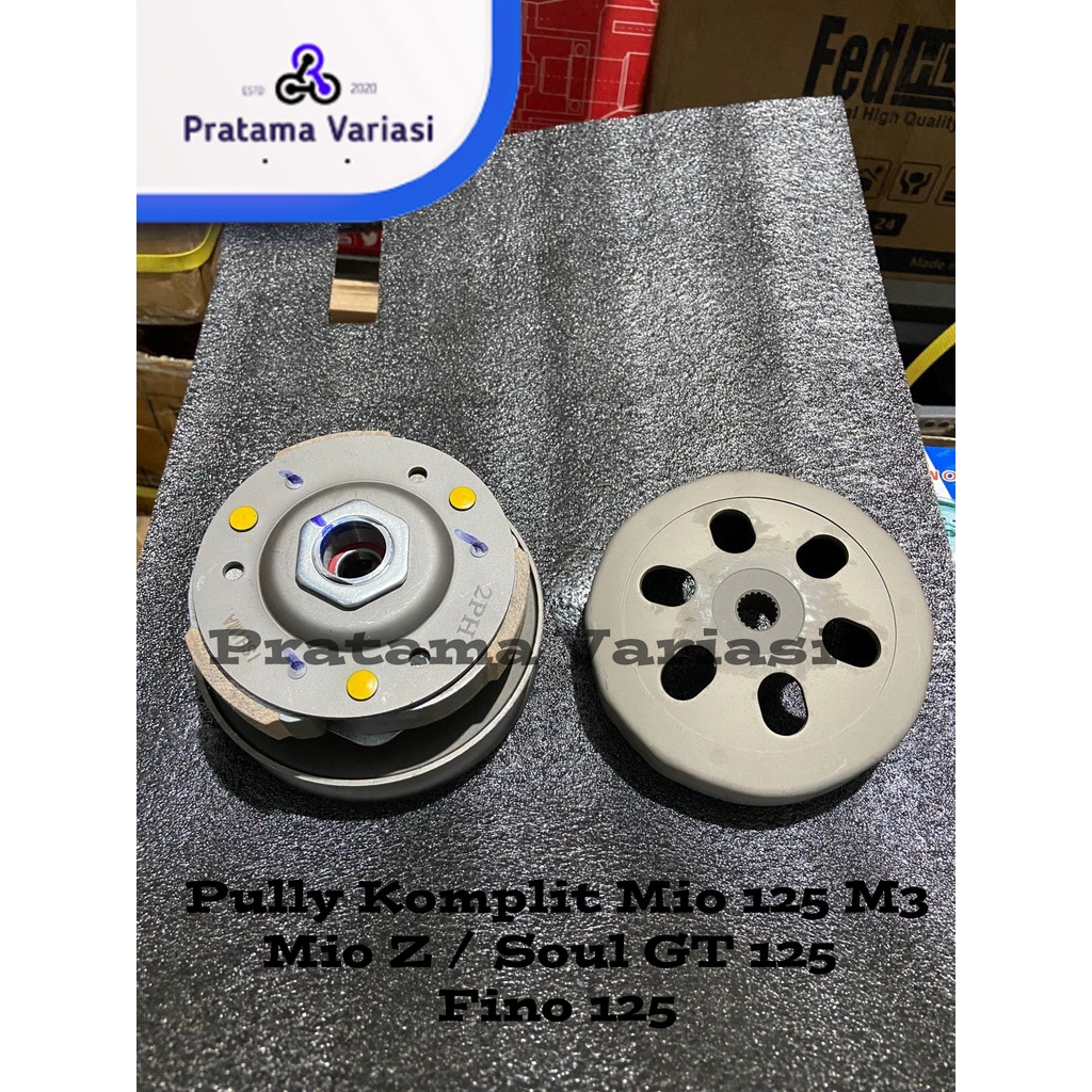 Jual Pulley / Pully Assy Set Yamaha Mio M3 125 / Mio Z / Fino 125 / Soul GT 125 (2PH) [Ishima ...