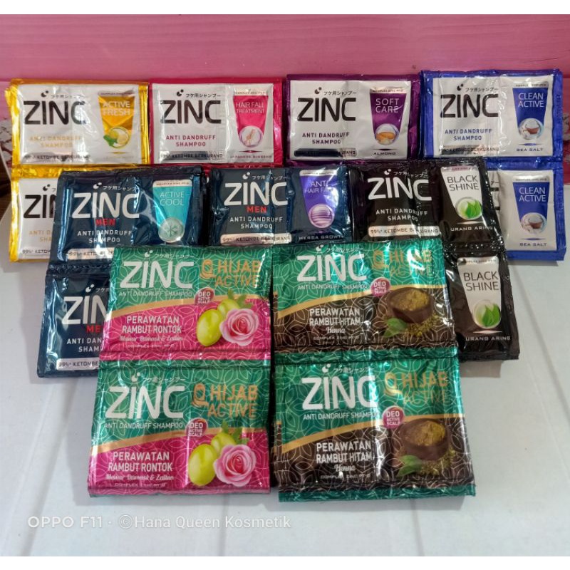 Jual Sampo Zinc Rentengan isi 12 Sachet | Shopee Indonesia