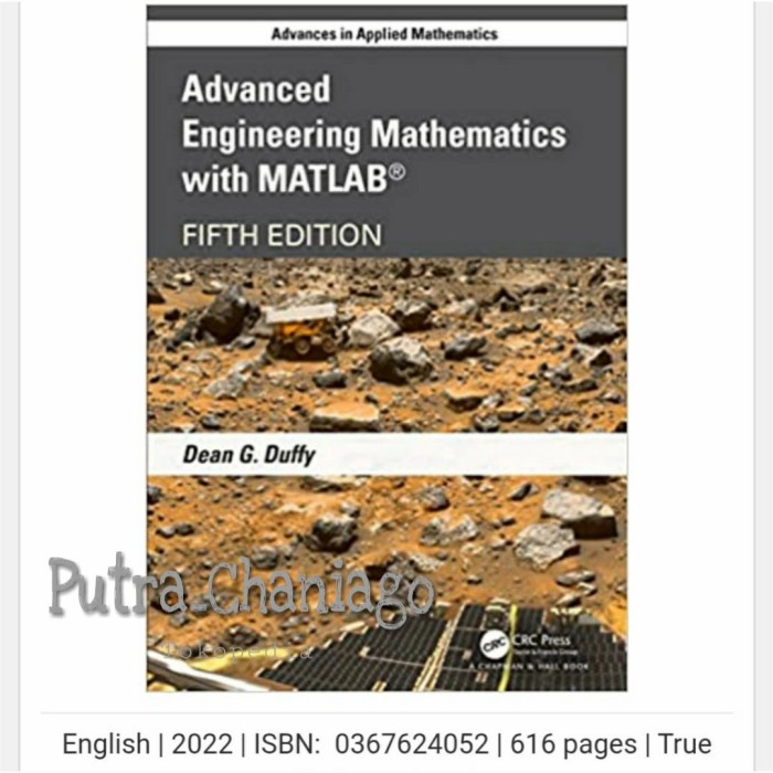 Jual Advanced Engineering Mathematics with MATLAB 5th Fifth Edition ...