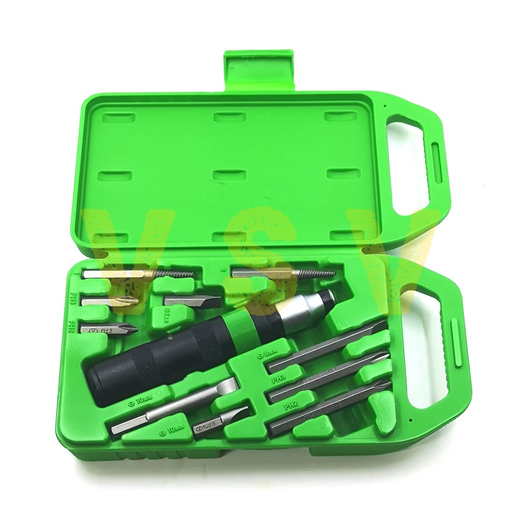 Jual TEKIRO OBENG GETOK 11 PCS / Obeng getok 11pc / obeng ketok ...