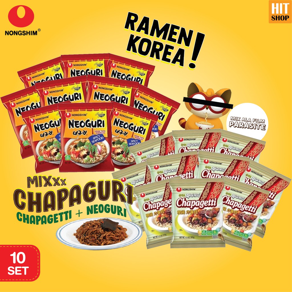 Jual Nongshim Chapaguri (Chapaghetti + Neoguri) - Mie di film PARASITE ...