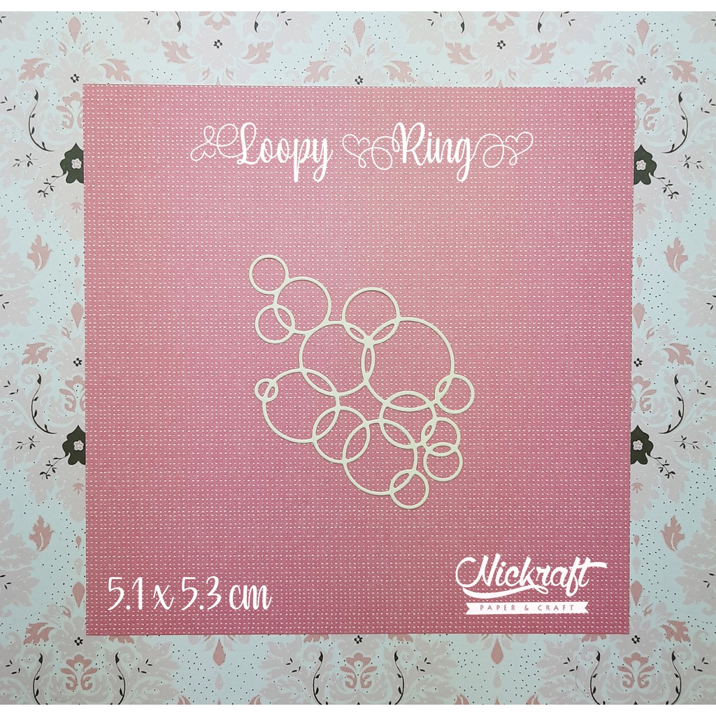 Jual LOOPY RING - Bahan Scrapbook Bubble | Shopee Indonesia