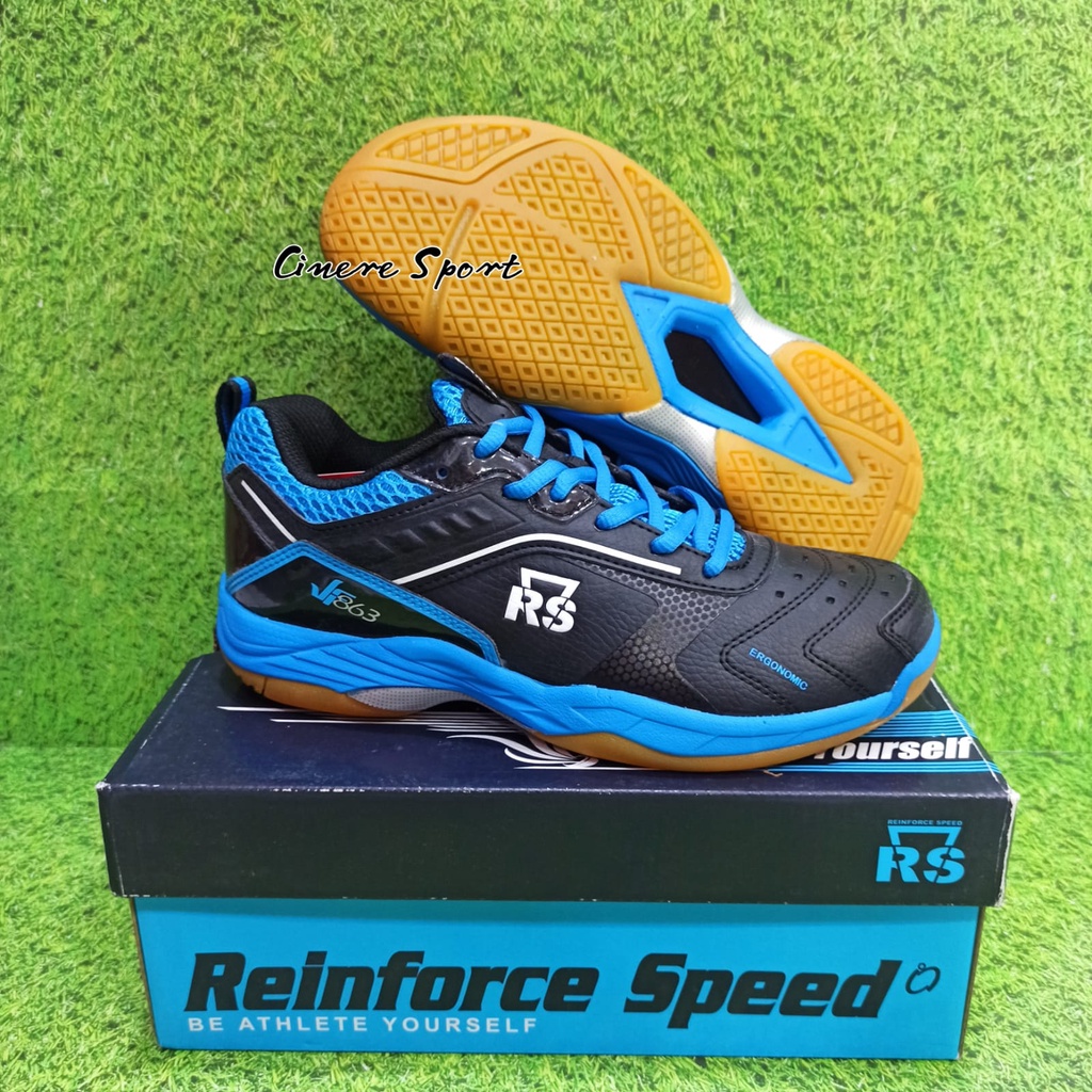 Jual Sepatu Badminton RS Reinforce Speed JF863 Original | Shopee Indonesia