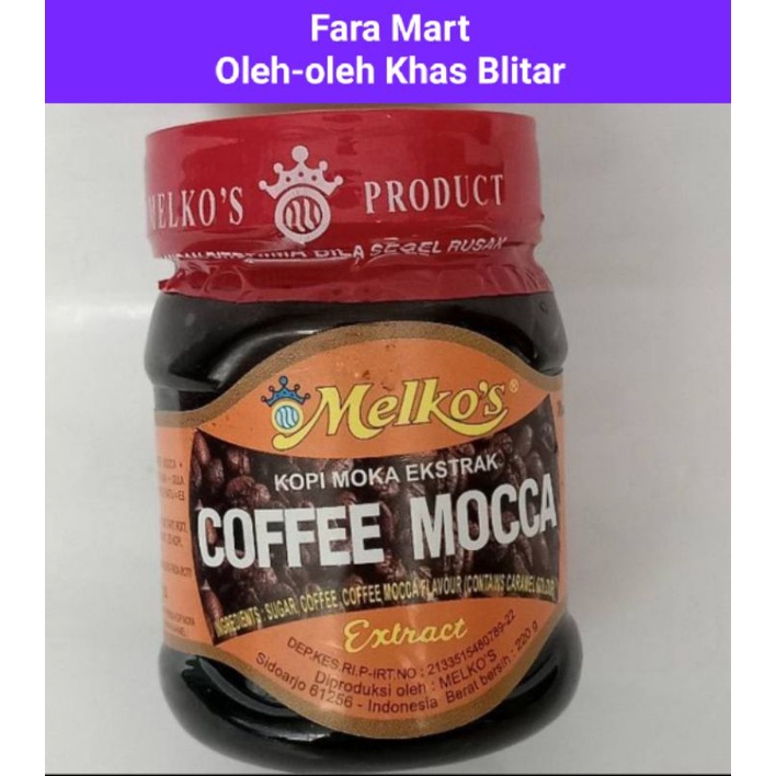 Jual MELCO KOPI Mocca COFFEE MOCCA EXTRACT MELCO | Shopee Indonesia