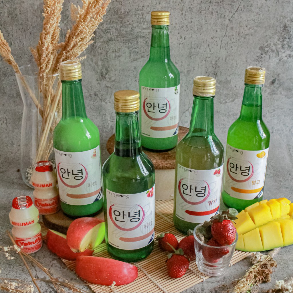 Jual Soju Halal Non Alkohol Mocktail Mojito Korea 360ml - Yakult ...