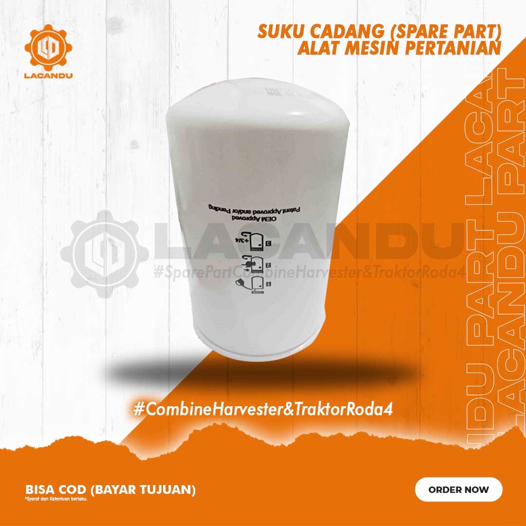 Jual FILTER HIDROLIK (HYDRAULIC) TRAKTOR RODA 4 YANMAR TYPE 393 DAN 494 ...