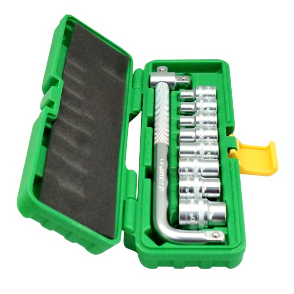 Jual TEKIRO 1/2 INCH SET 6 PT 8 - 24 MM PLASTIK 10 PCS / KUNCI SOCK SET ...