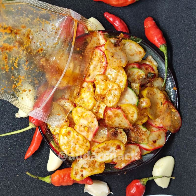 Jual Kerupuk Seblak Pedas Bumbu Basah Daun Jeruk Instant Netto 100 Grm ...