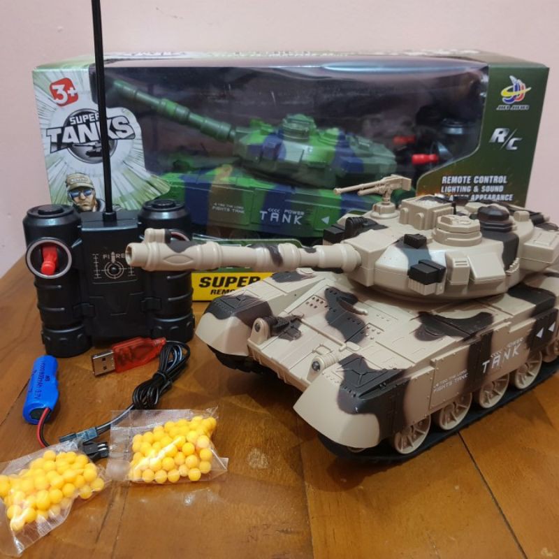 Jual Mainan Remote Control War Tank Murah anak edukatif - tank T90 New ...
