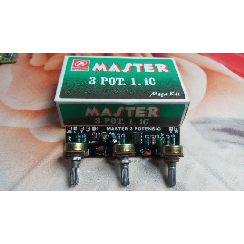 Jual Master Mixer 3 potensio ic JRC original | Shopee Indonesia
