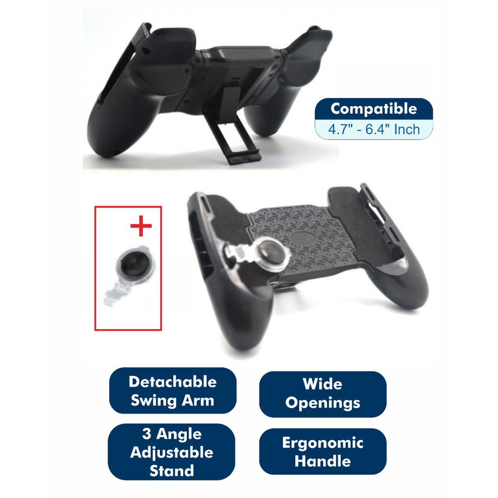 Jual GRIP HAND GAMEPAD PLUS DOUBLE JOYSTICK JL-01 | Shopee Indonesia