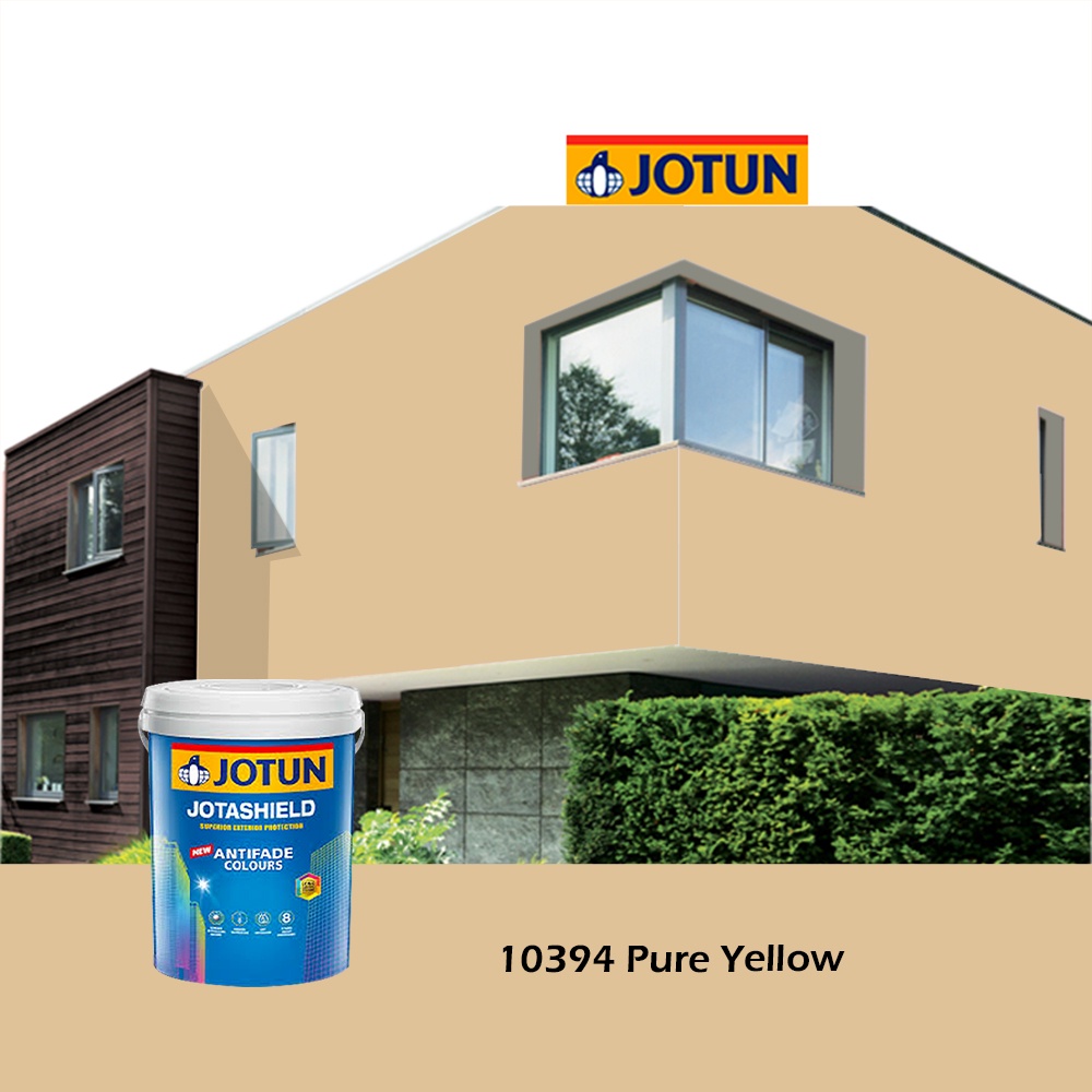 Jual CAT TEMBOK EKSTERIOR JOTUN - PURE YELLOW/10394 | Shopee Indonesia