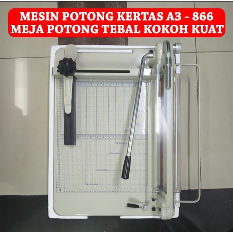 Jual Mesin Pemotong Kertas 868 A3 / Alat Potong Kertas / Paper Cutter ...
