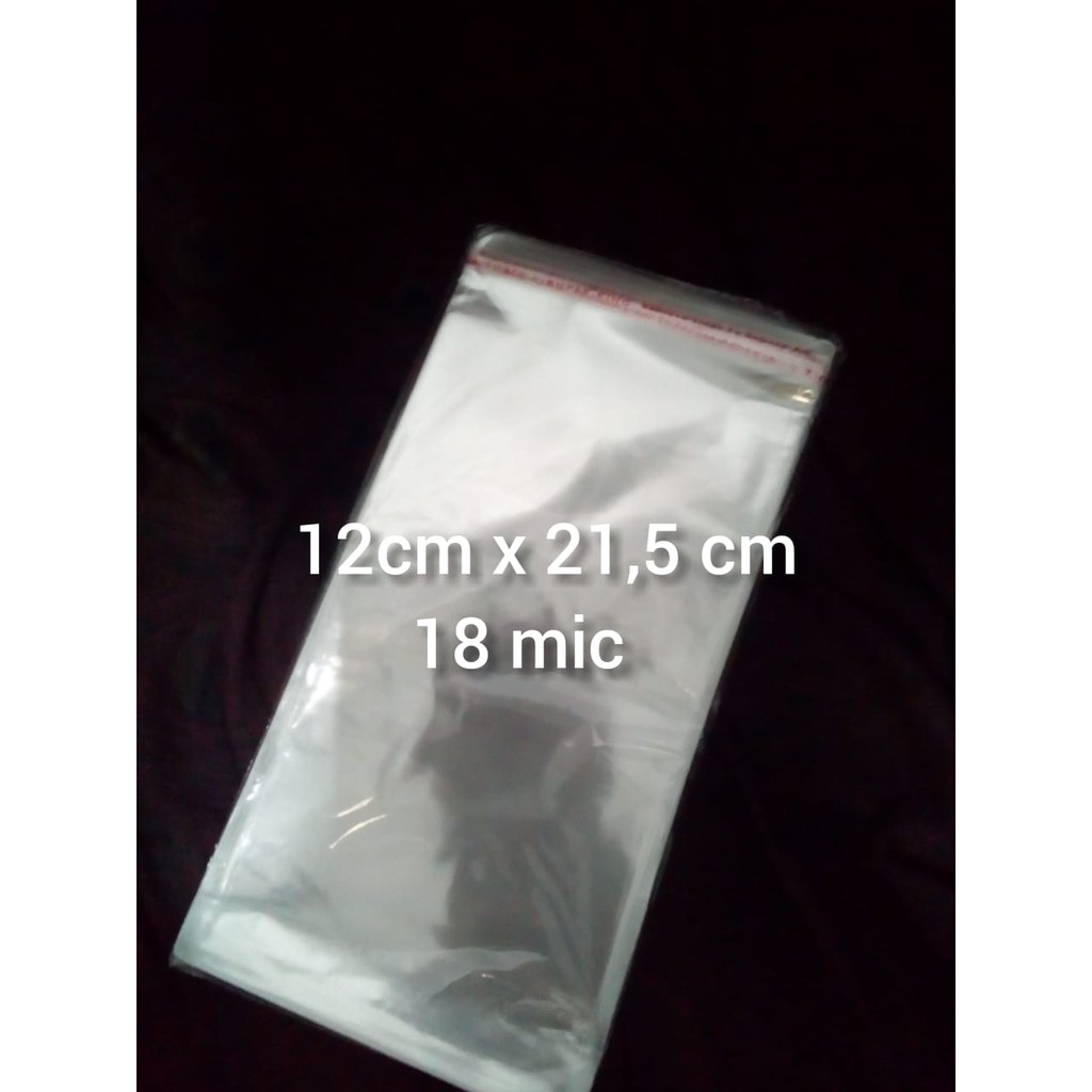 Jual PLASTIK OPP SEAL (12X21,5CM) | Shopee Indonesia