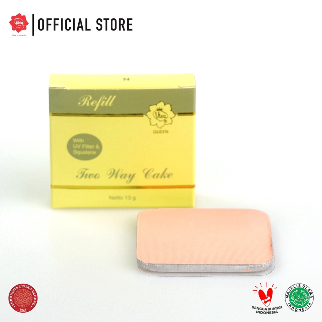 Jual Viva Queen Refill Two Way Cake (UV FILTER) - tersedia 5 varian ...