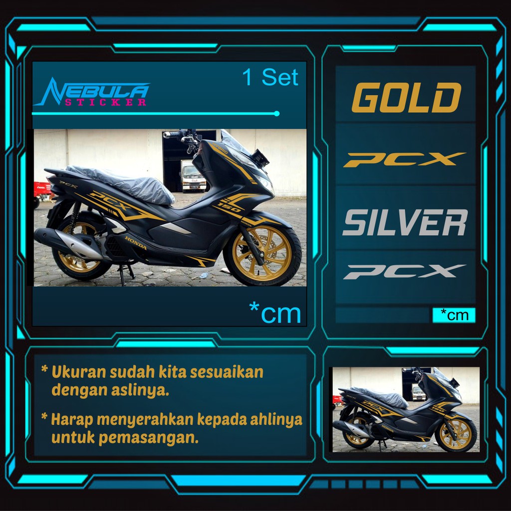 Jual STIKER Honda PCX cutting sticker | Shopee Indonesia