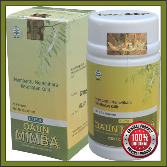 Jual KAPSUL DAUN MIMBA OBAT HERBAL BERBAGAI PENYAKIT | Shopee Indonesia
