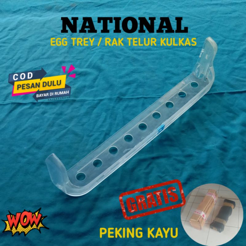 Jual RAK TELUR KULKAS NATIONAL ORIGINAL KULKAS TYPE LAMA | Shopee Indonesia