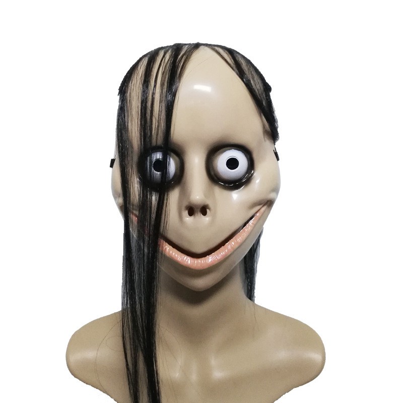 Jual TOMO topeng momo halloween seram rumah hantu prank cosplay mask ...