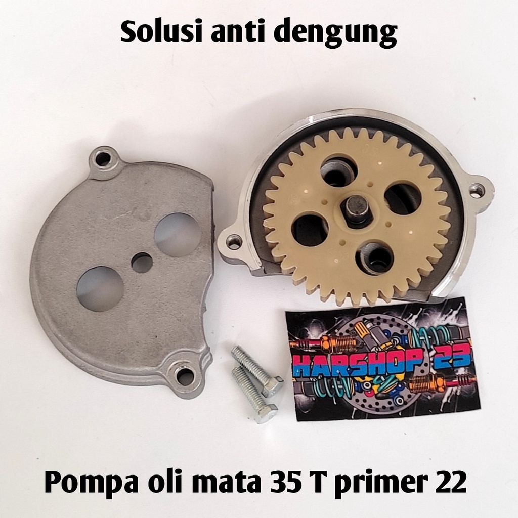 Jual Gigi pompa oli mata 35 t drafgear 22 tiger mata 37 t drafgear 21 megapro viar | Shopee ...