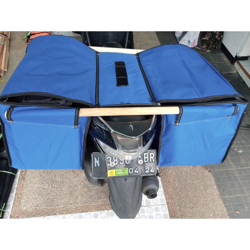 Jual TPO Obrok kurir Tas obrok motor Krombong Tas kurir side bag motor ...