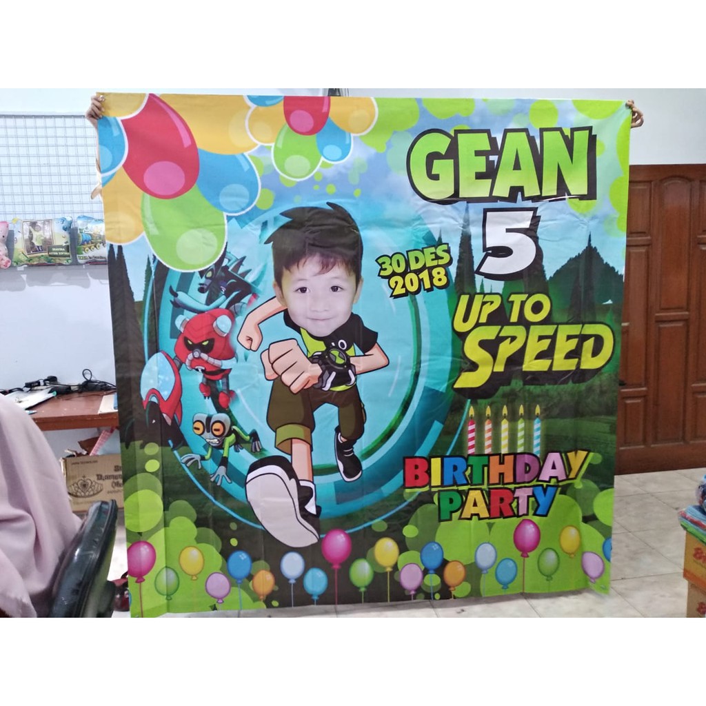 Jual SPANDUK BACKDROP Meter / MTR perlengkapan dekorasi pesta party ...