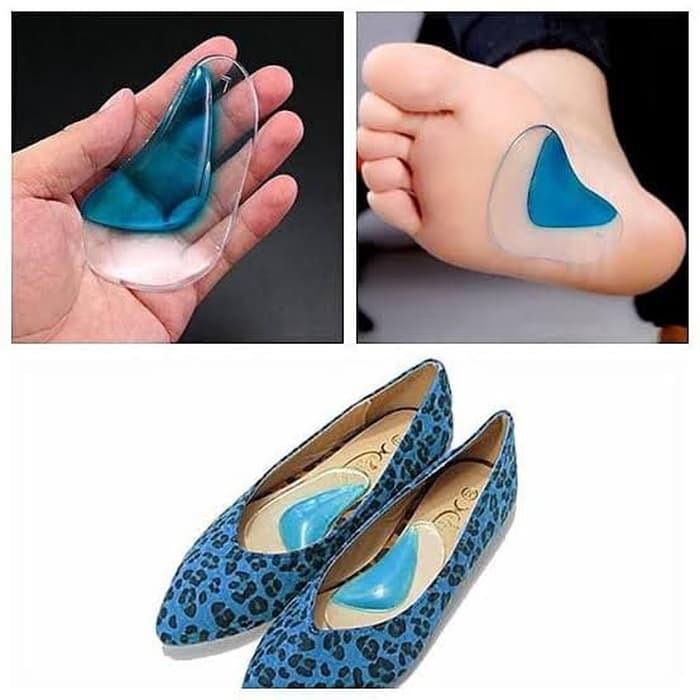 Jual Flat Foot Corrector Insole / Sol Flatfoot Insoles Sepatu Silicone ...
