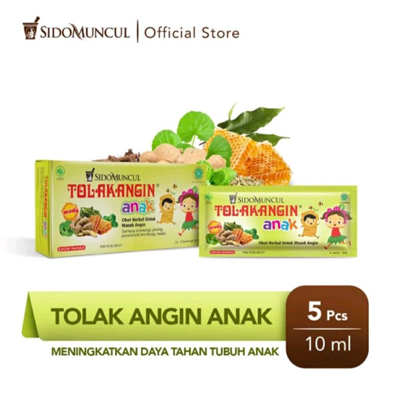 Jual tolak angin anak cair 1 box isi 5s herbal | Shopee Indonesia
