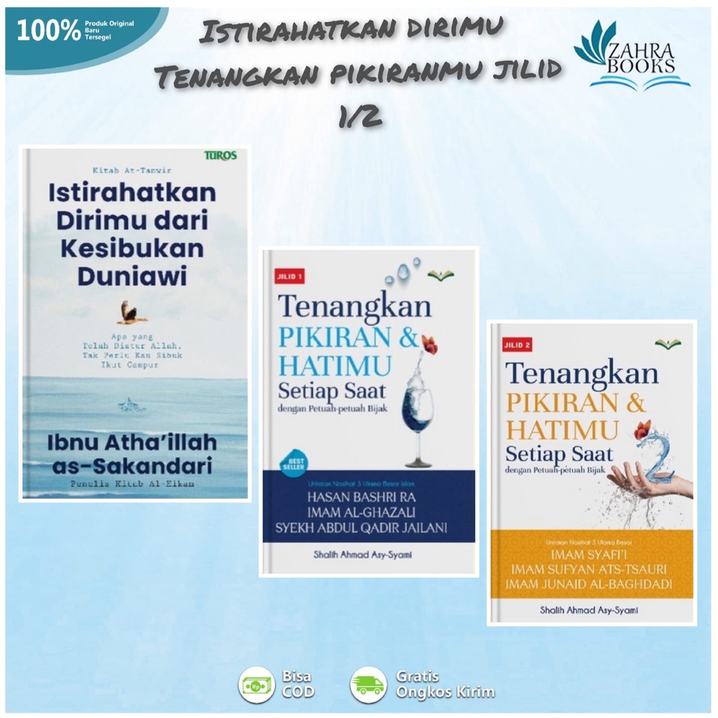Jual Tenangkan Pikiran dan Hatimu Setiap Saat dan Istirahatkan dirimu ...