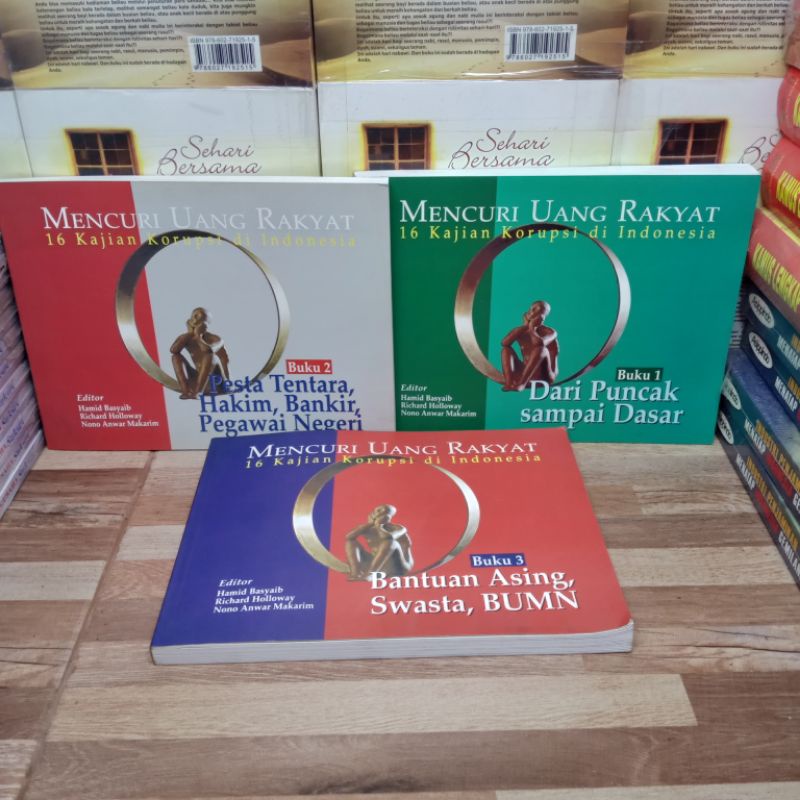 Jual BUKU ORIGINAL - MENCURI UANG RAKYAT 16 KAJIAN KORUPSI DI INDONESIA ...