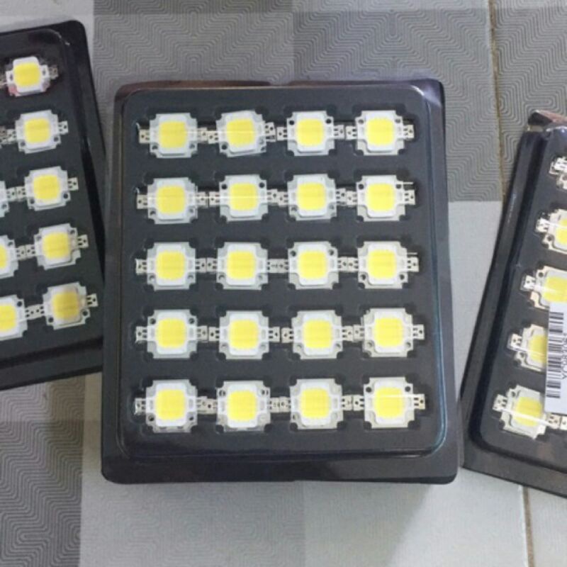 Jual Led HPL COB 12V/10W Cahaya Putih dan Warm White Nyala Terang ...