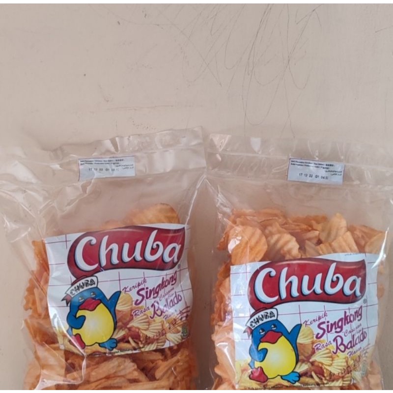 Jual Chiki Chuba Snack Singkong Balado 250gr | Shopee Indonesia