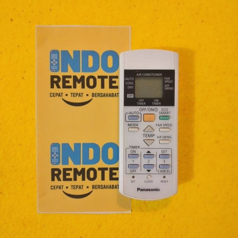 Jual REMOTE AC PANASONIC iAUTO ECO SMART ORIGINAL 4461 | Shopee Indonesia